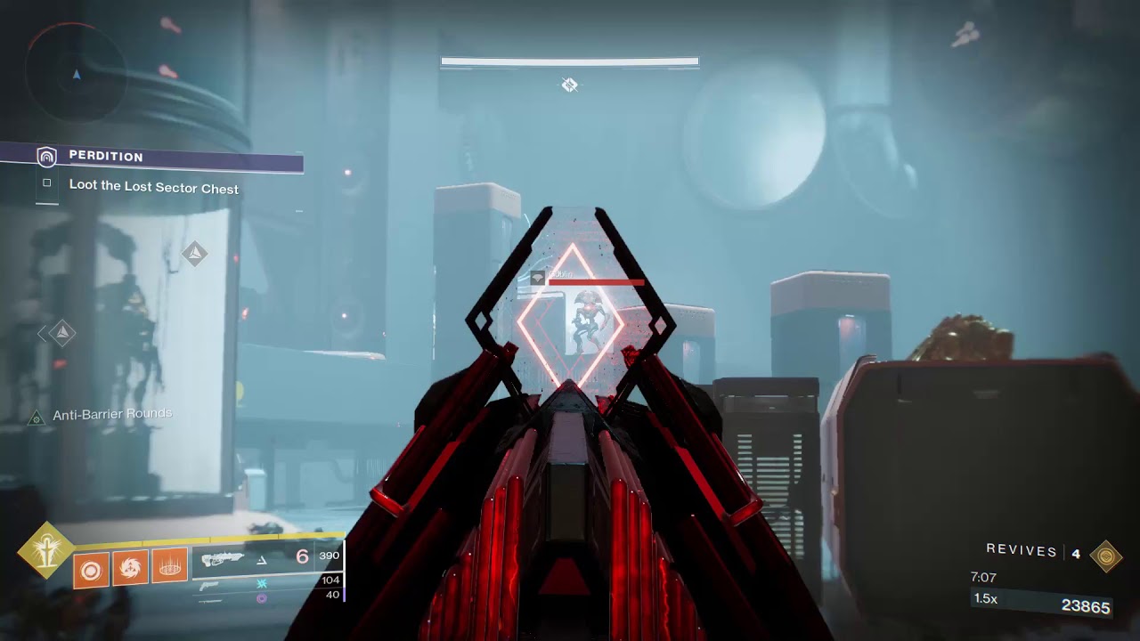 Destiny 2 Legend Lost Sector: Perdition Solo Run - YouTube