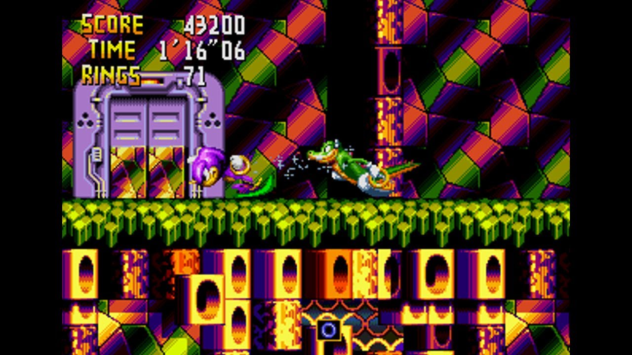 Knuckles' Chaotix: Part 4: Botanic Base Act 3 & 4 - YouTube