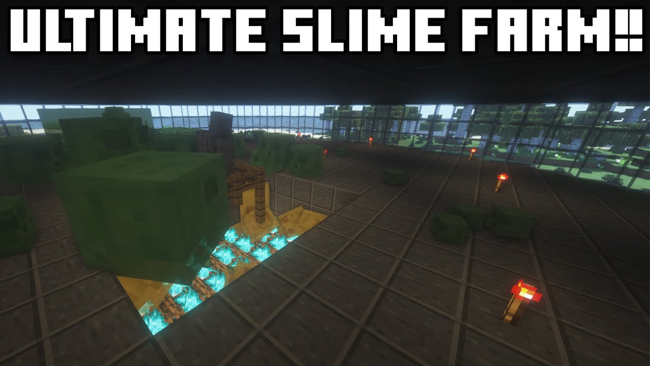 BUILDING THE ULTIMATE SLIME FARM!! (1000+ Per Hour) - YouTube