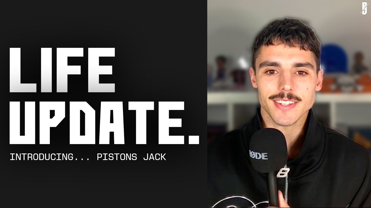 LIFE & CHANNEL UPDATE: Introducing Pistons Jack 🚨 - YouTube