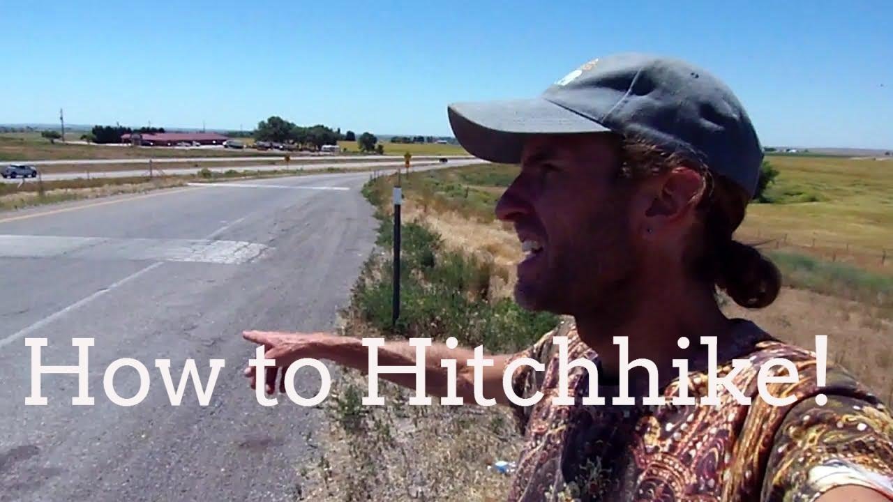 Budget Travel Tips: How to hitchhike successfully - YouTube