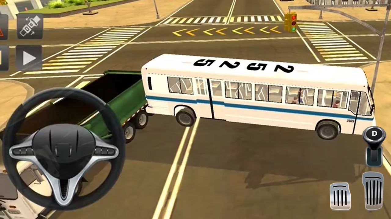 Bus Driving Simulator 19 #1 - Bus The City Android GamePlay - YouTube