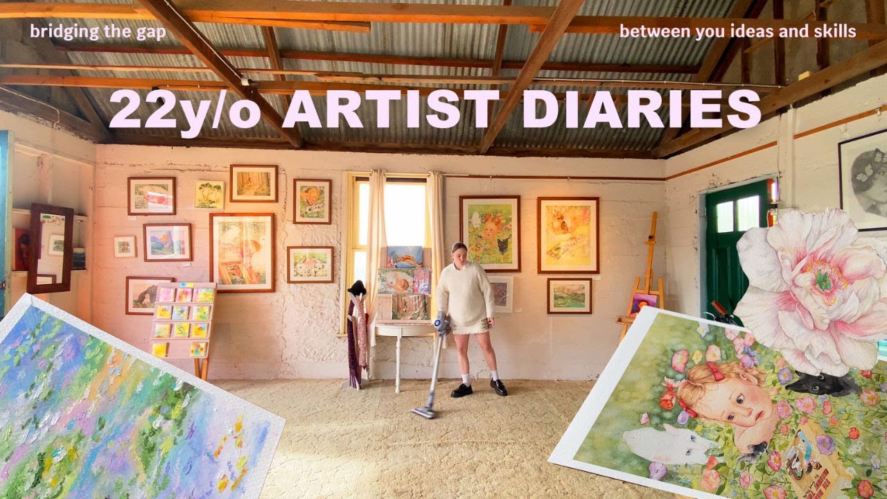 22y/o Artist Dairies: bridging the gap between your Ideas and Skills 🪄 - YouTube