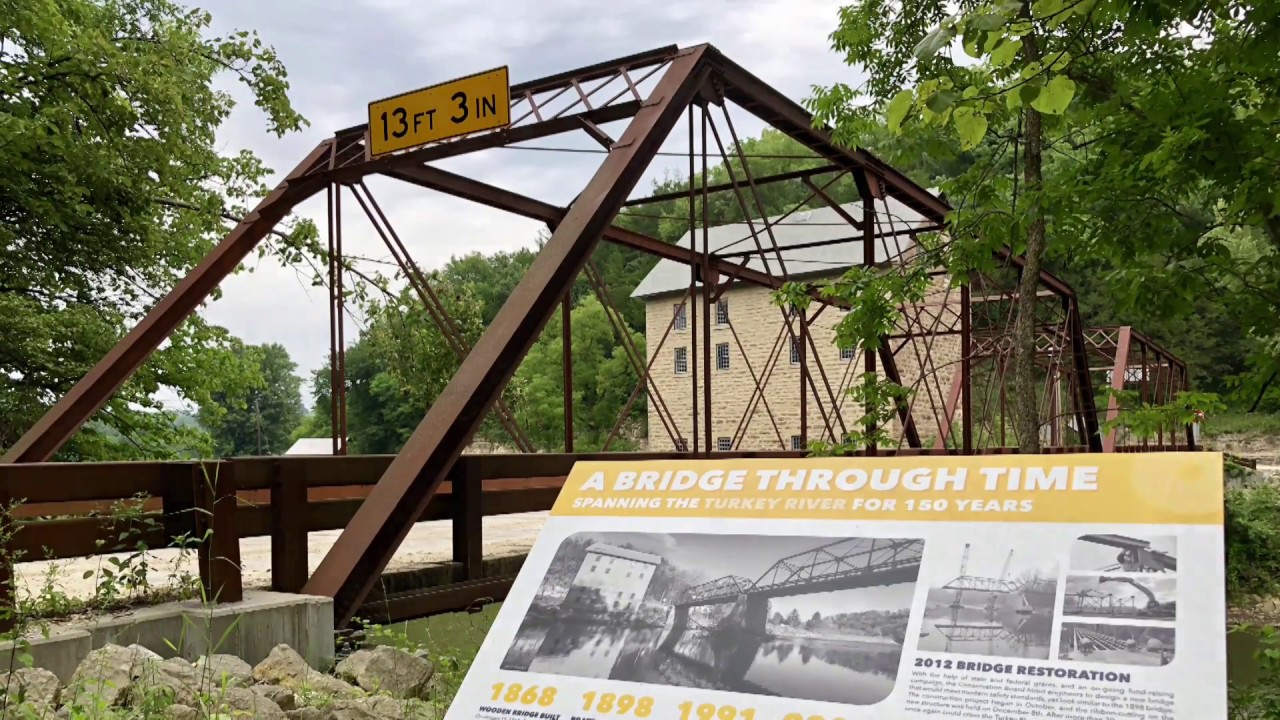 MVP's "Places Of Iowa" #7 - Motor Mill Bridge - YouTube