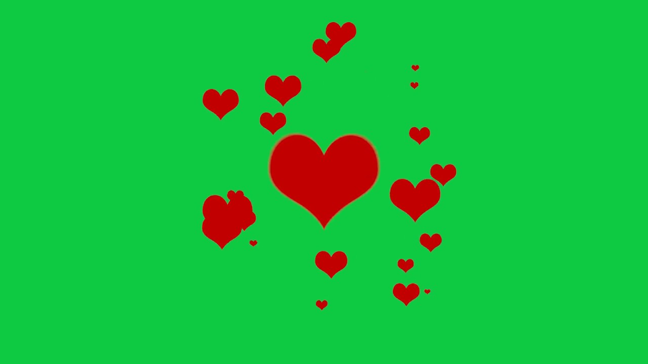 Heart explosion particle Chroma Key animation Corazon Сердце - YouTube