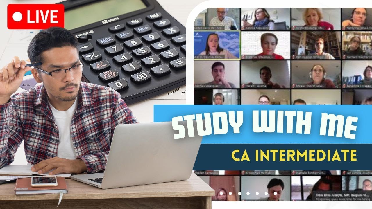 Live CA Exam Prep: Study With Me Session #91 | Join the Success Journey ...