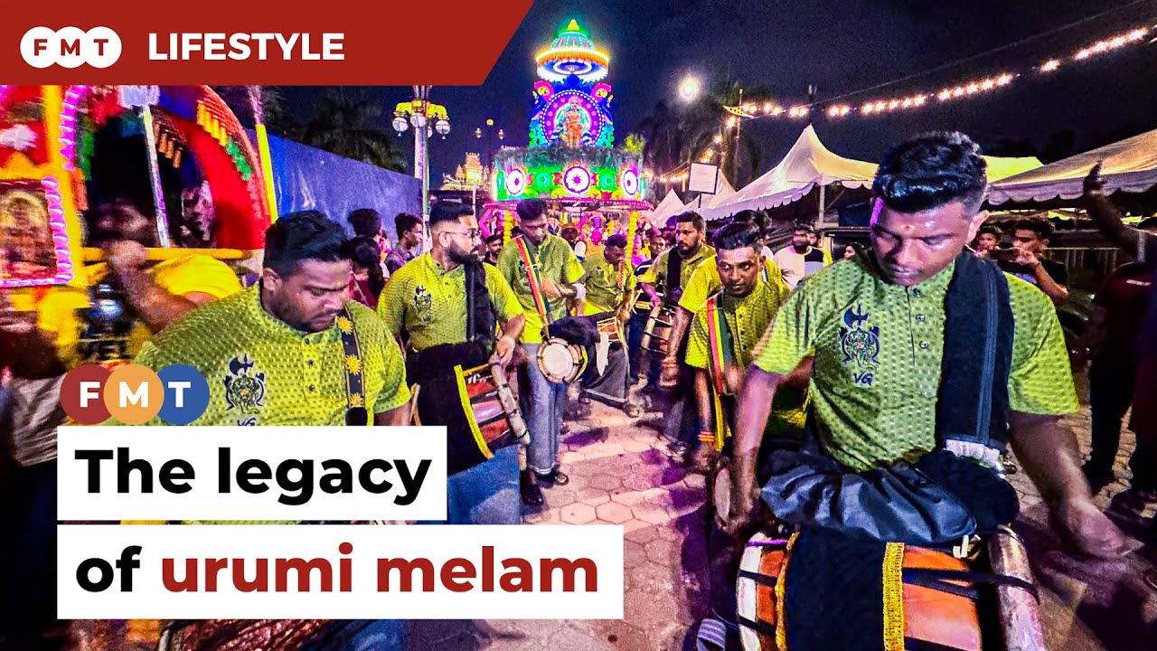 The urumi melam drums of Thaipusam in Malaysia - YouTube