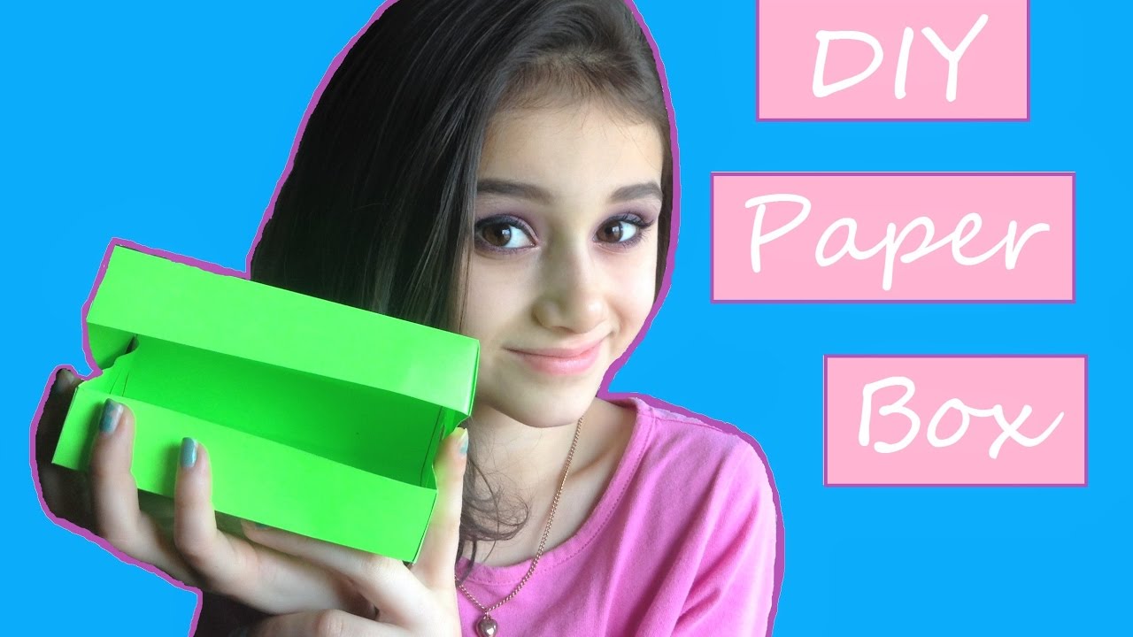 DIY Paper Box YouTube diy-paper-box-youtube