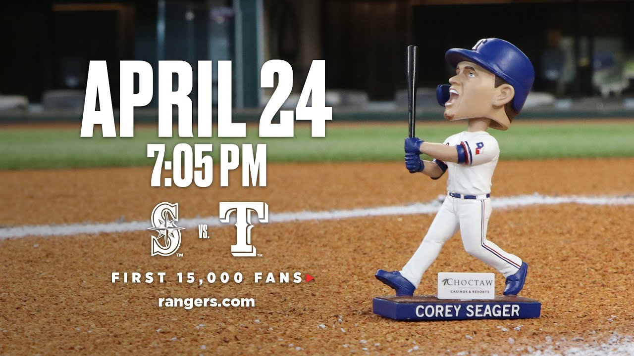 The Corey Seager World Series MVP Bobblehead - YouTube