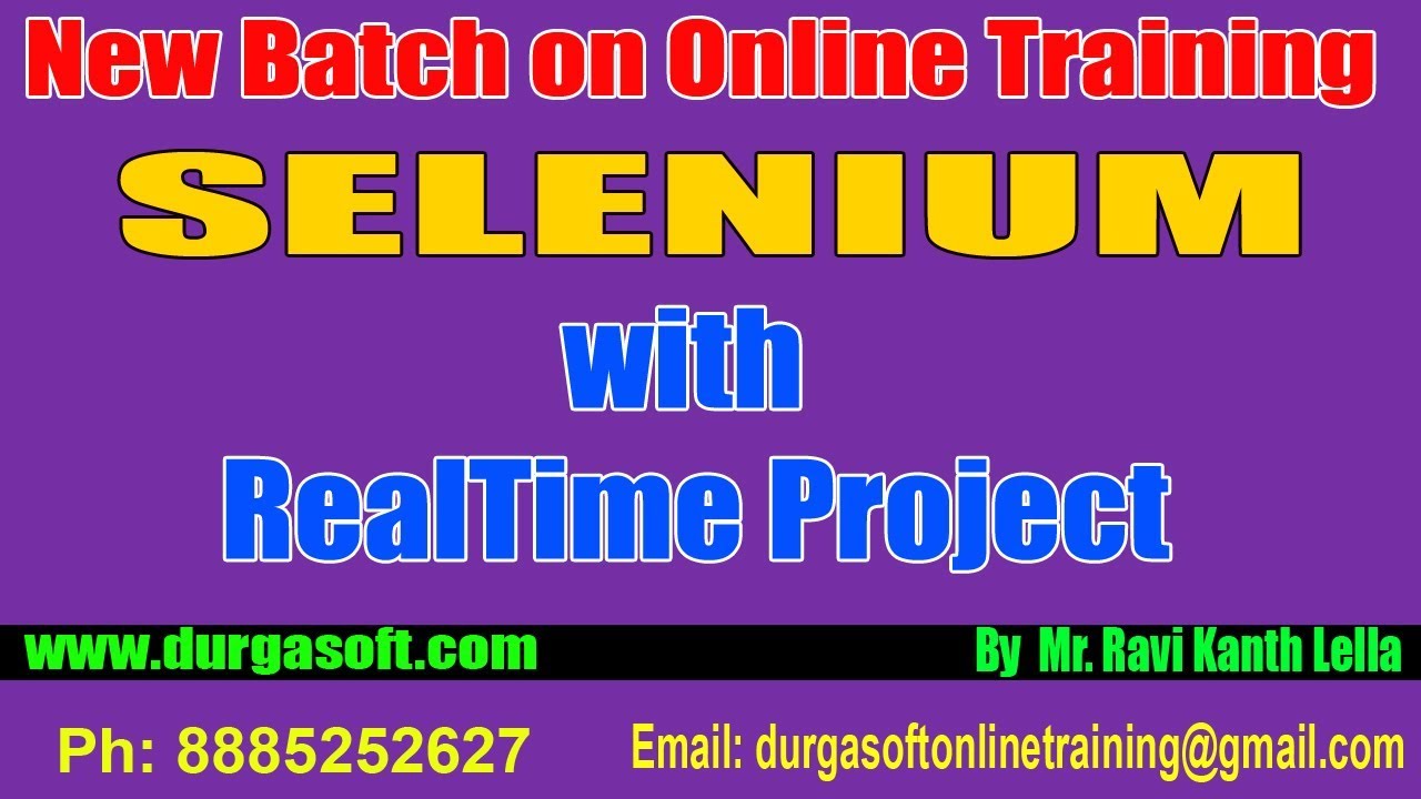 Selenium Selenium With Java And Real Time Project Class 3 By 1636