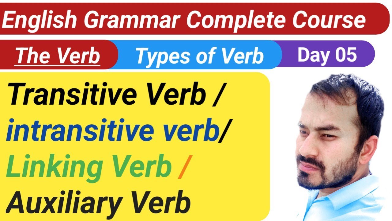 What is Verb and It's Type? | Complete English Grammar course Free | # ...