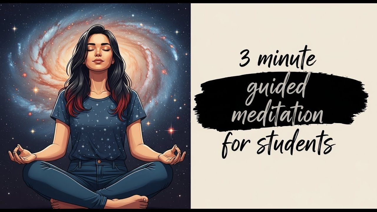 3 Minute Guided Meditation For Students | Guided Meditation - YouTube
