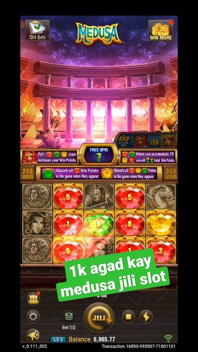 Medusa Jili slot tricks - YouTube