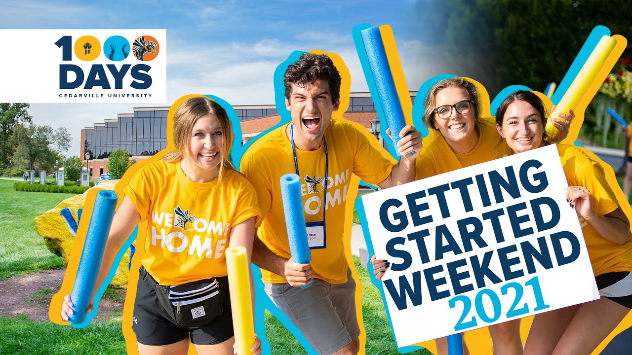 Getting Started Weekend | 2021 - YouTube