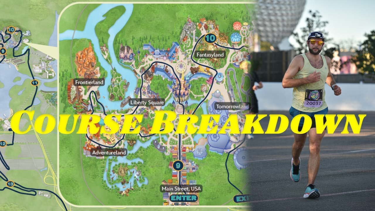 New Walt Disney World Marathon Course Breakdown & Start Time Change ...