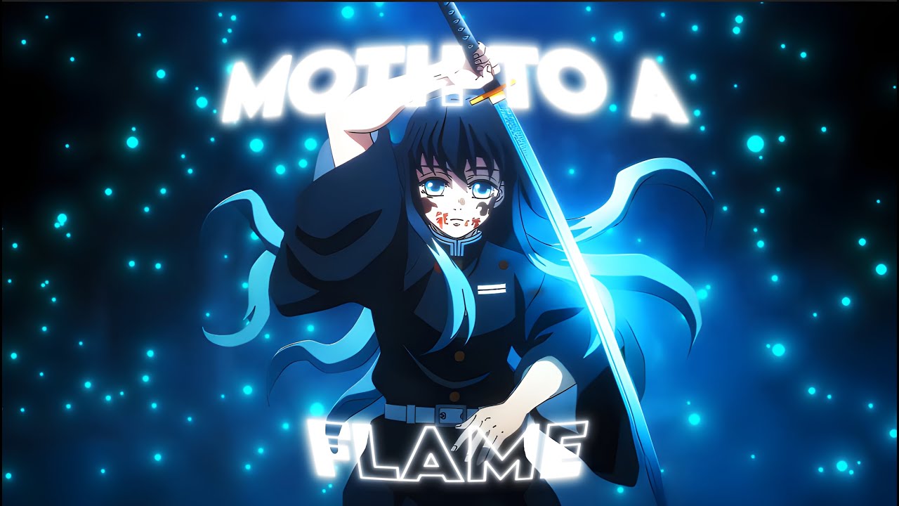 「Moth To A Flame 💙」- Demon Slayer Season 3 [Edit/AMV] 4K - YouTube