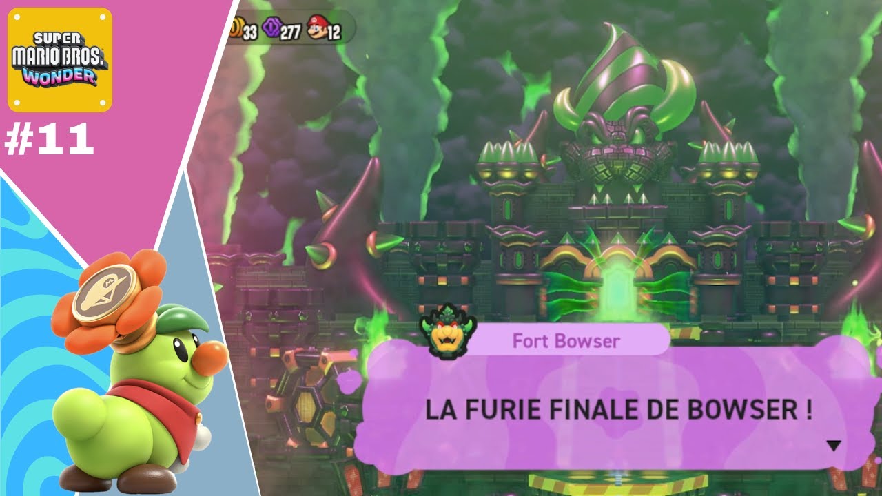 Let's Play Mario Wonder Partie 11 : La furie finale de Bowser ! - YouTube