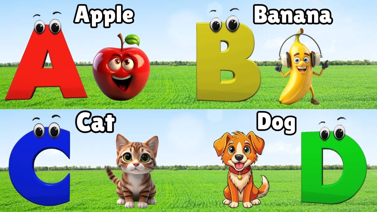 Phonics Song for Toddlers | Phonics Sounds of Alphabet A to Z | ABC ...
