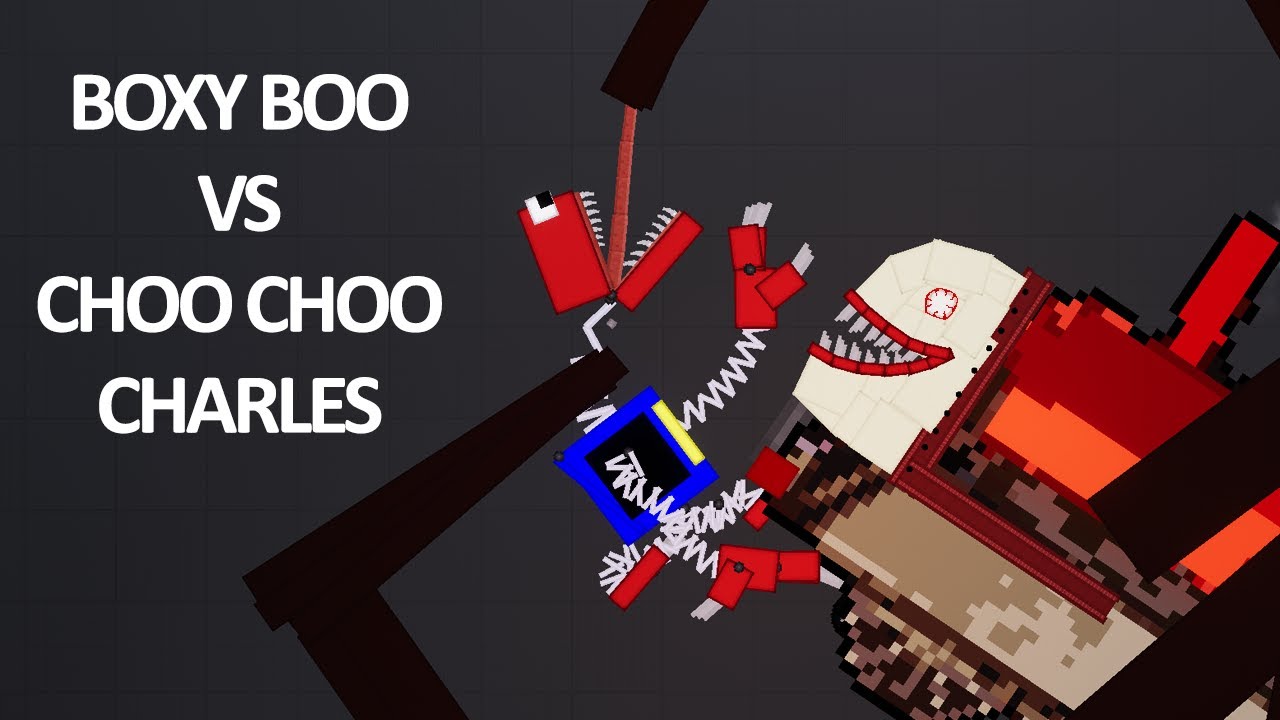 BOXY BOO vs CHOO CHOO CHARLES - Project Playtime - People Playground ...