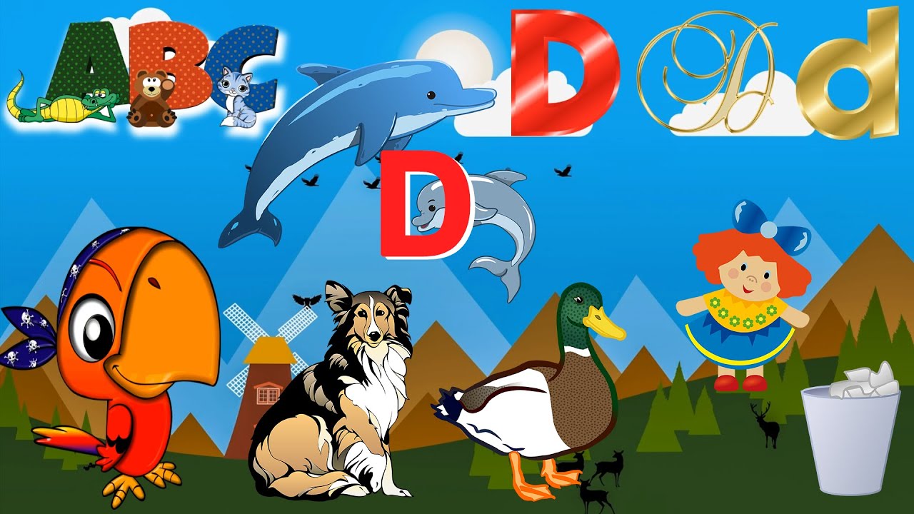 LETTER D | LEARN D LETTER | LEARN LETTER D | Learn ABC - YouTube