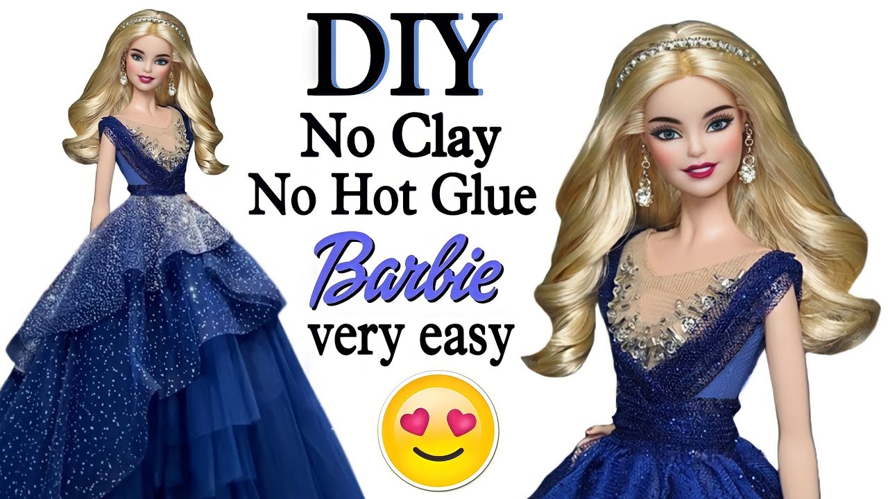 How To Make Doll | Barbie Doll | Paper Craft Ideas | DIY Doll - YouTube
