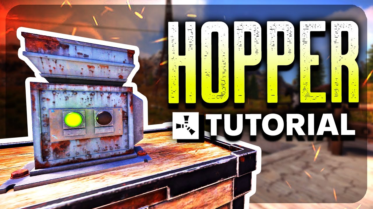 Rust Electricity Simplified: How to Use the Hopper Effectively - YouTube