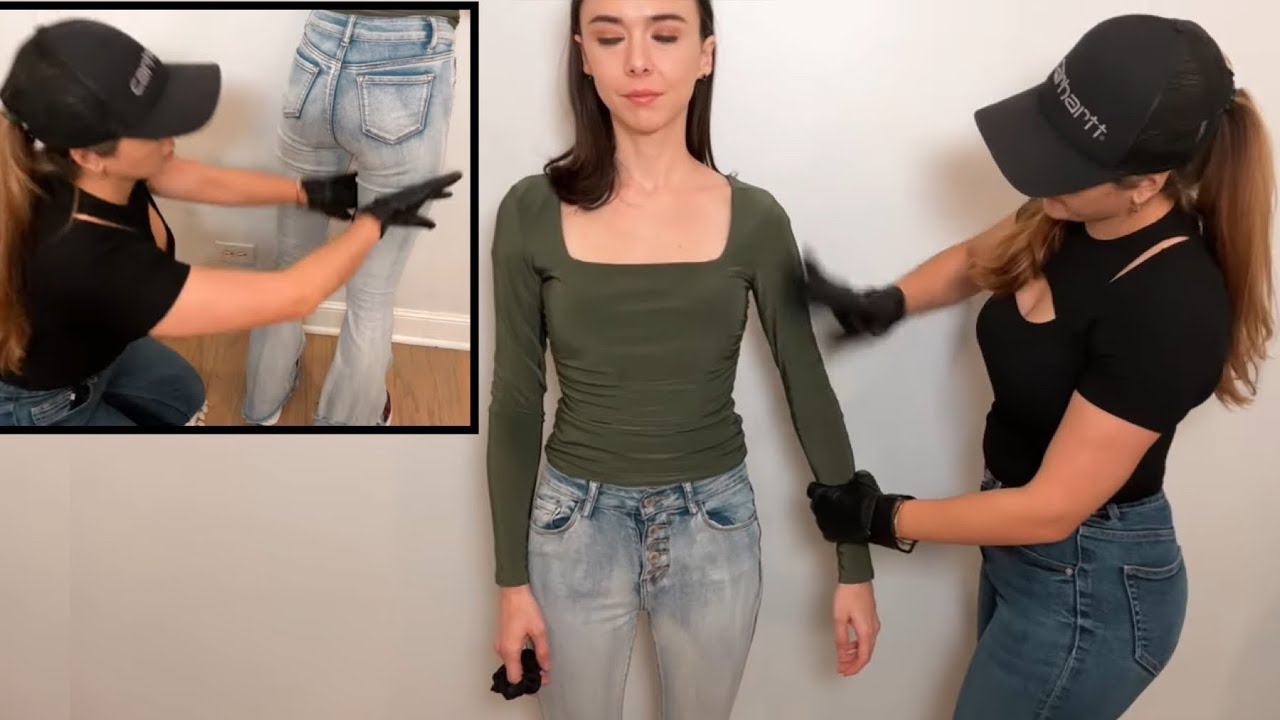 ASMR [Real Person] Full Body TSA Pat Down & Suitcase Check | RELAXING Soft Spoken Roleplay - YouTube