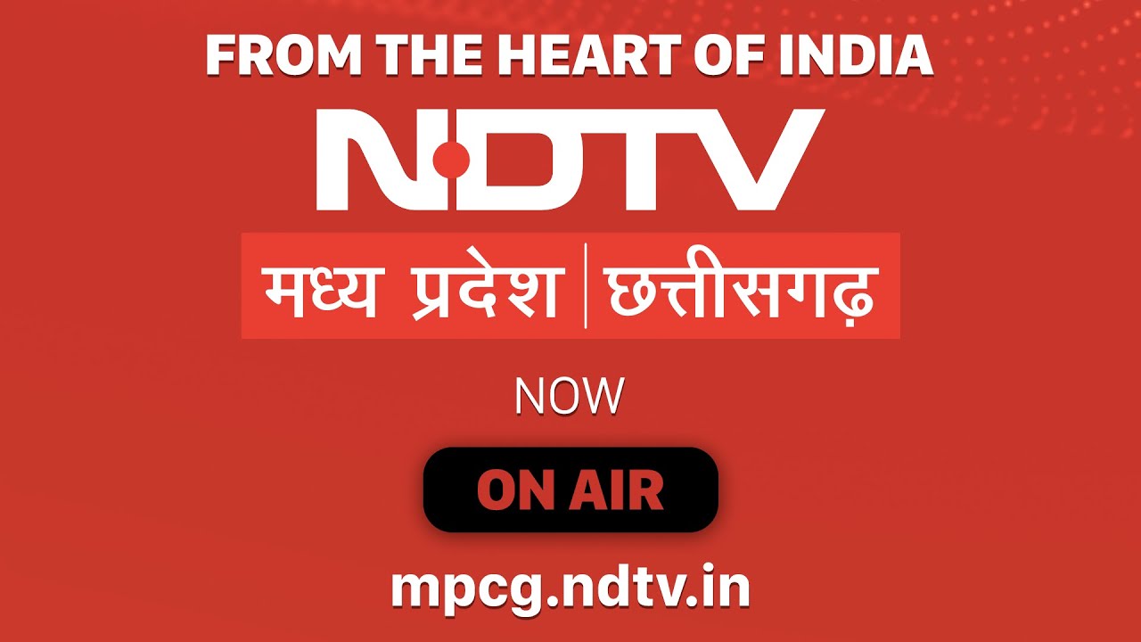 NDTV Launches Regional Channel For Madhya Pradesh, Chhattisgarh - YouTube