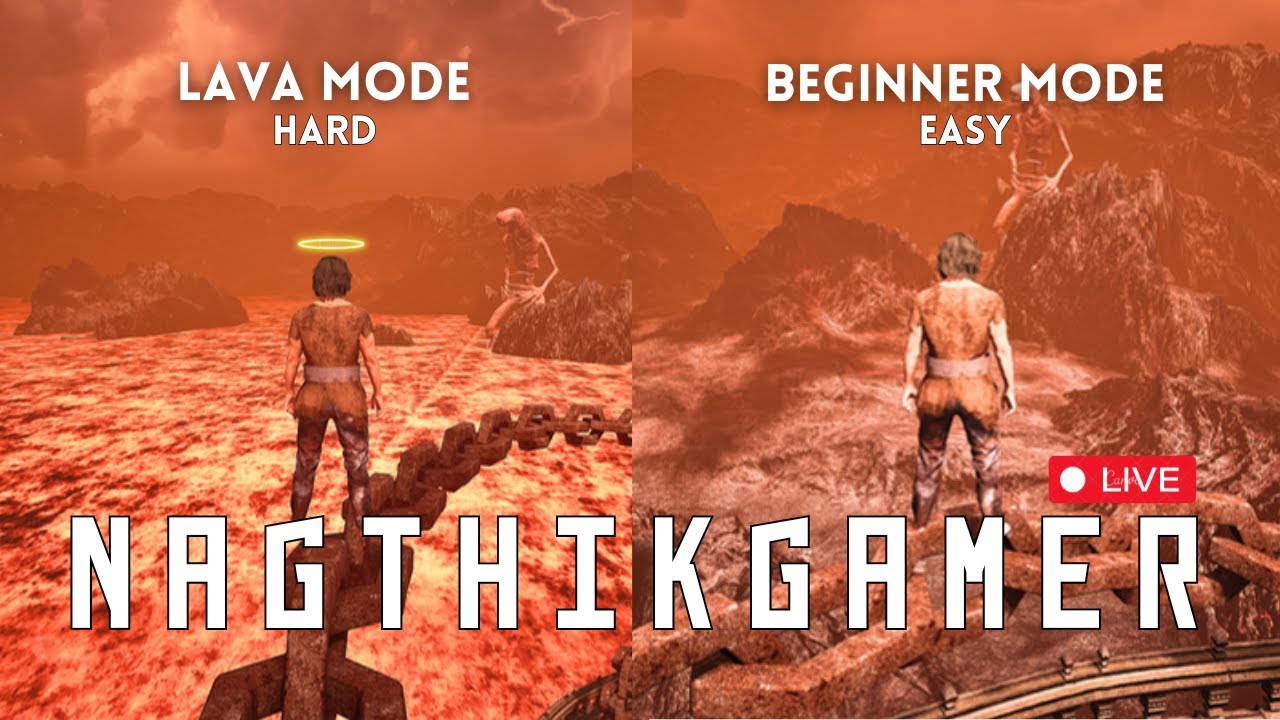 CHAINED TOGETHER! - SOLO PLAY LAVA MODE & BEGINNER MODE | NAGTHIKGAMER ...
