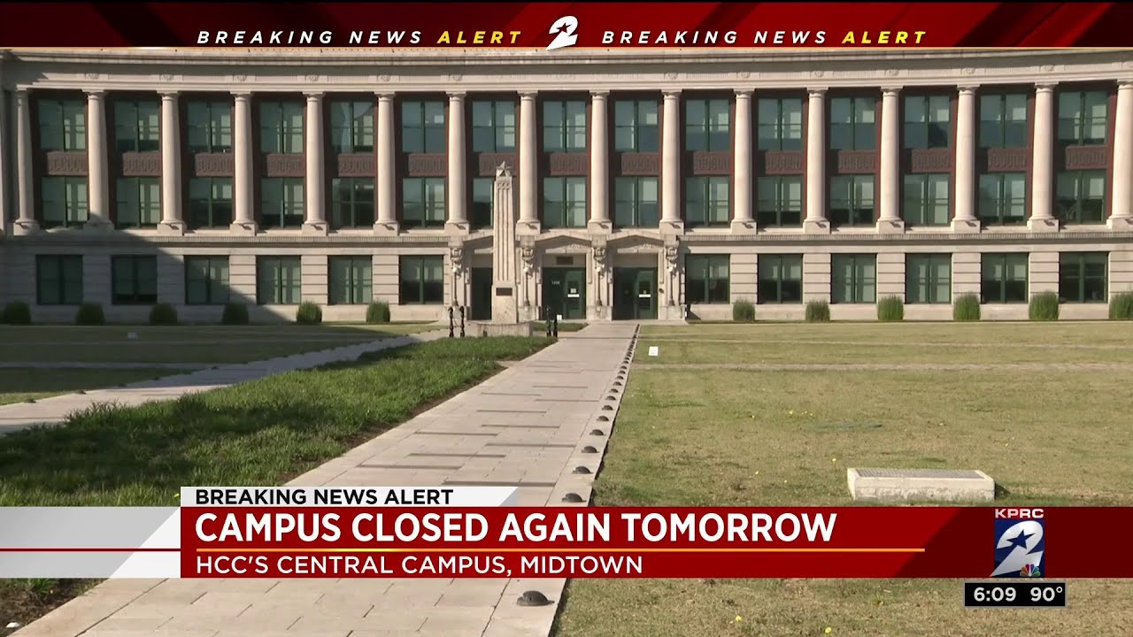 Campus closed again tomorrow - YouTube