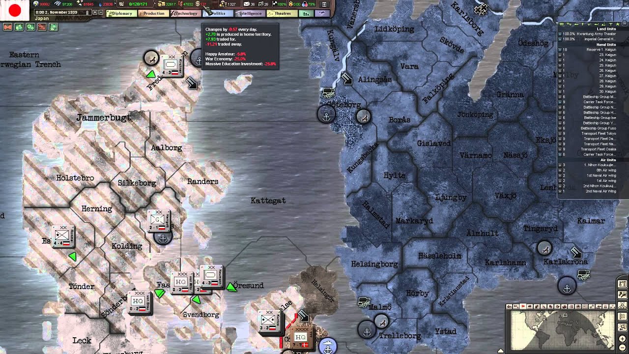 Tok plays HoI3 - Japan ep. 32 - Radar Stations - YouTube