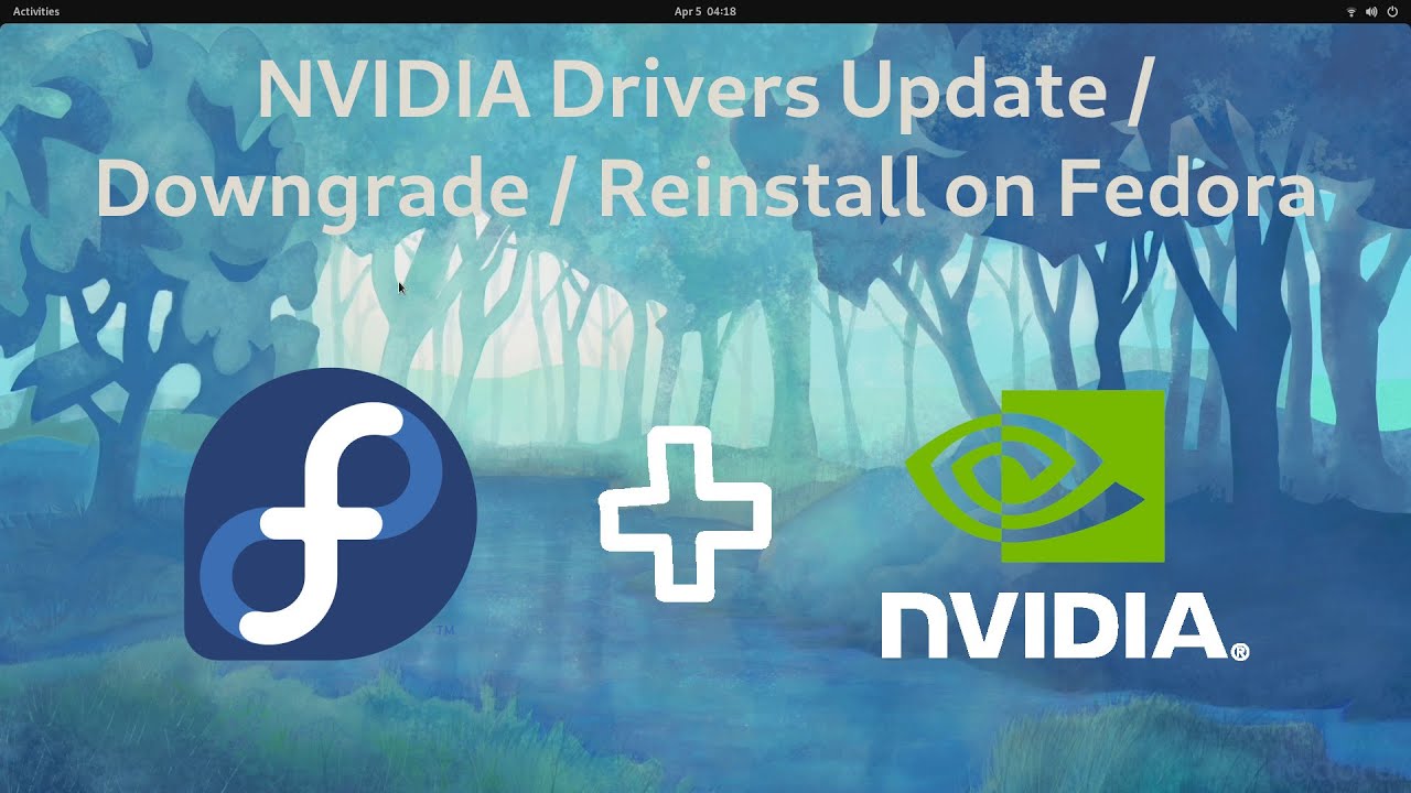 NVIDIA Drivers Update/Downgrade/Reinstall on Fedora [FAQ] - YouTube
