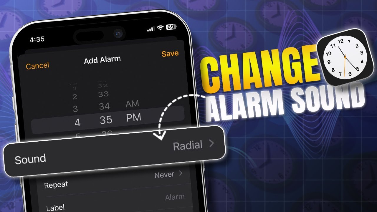 How to Change Default Alarm Sound on iPhone | Set Custom Alarm Sound on ...