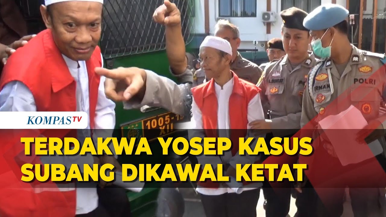 Begini Penampakan Yosep Terdakwa Kasus Subang saat Hari Persidangan ...