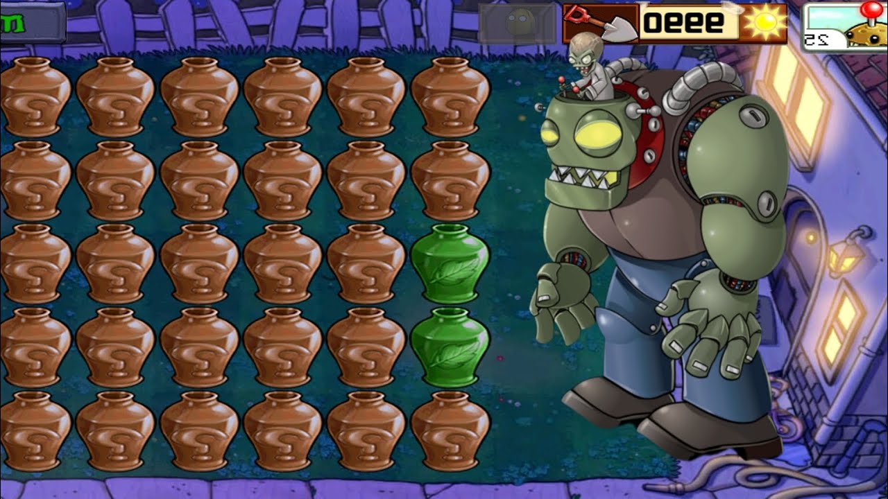 Puzzle Vase breaker Endless Play Hack || Plants Vs Zombies Mod menu Ep ...