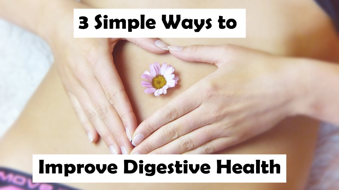 3 Simple Ways to Improve Digestive Health - YouTube