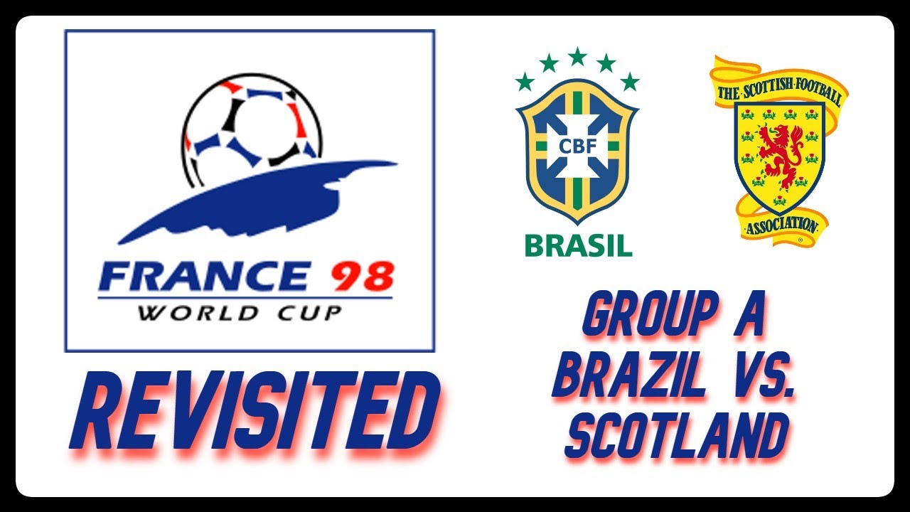 Group A: Brazil vs. Scotland | France '98 Revisited | World Cup 98 (PS1 ...
