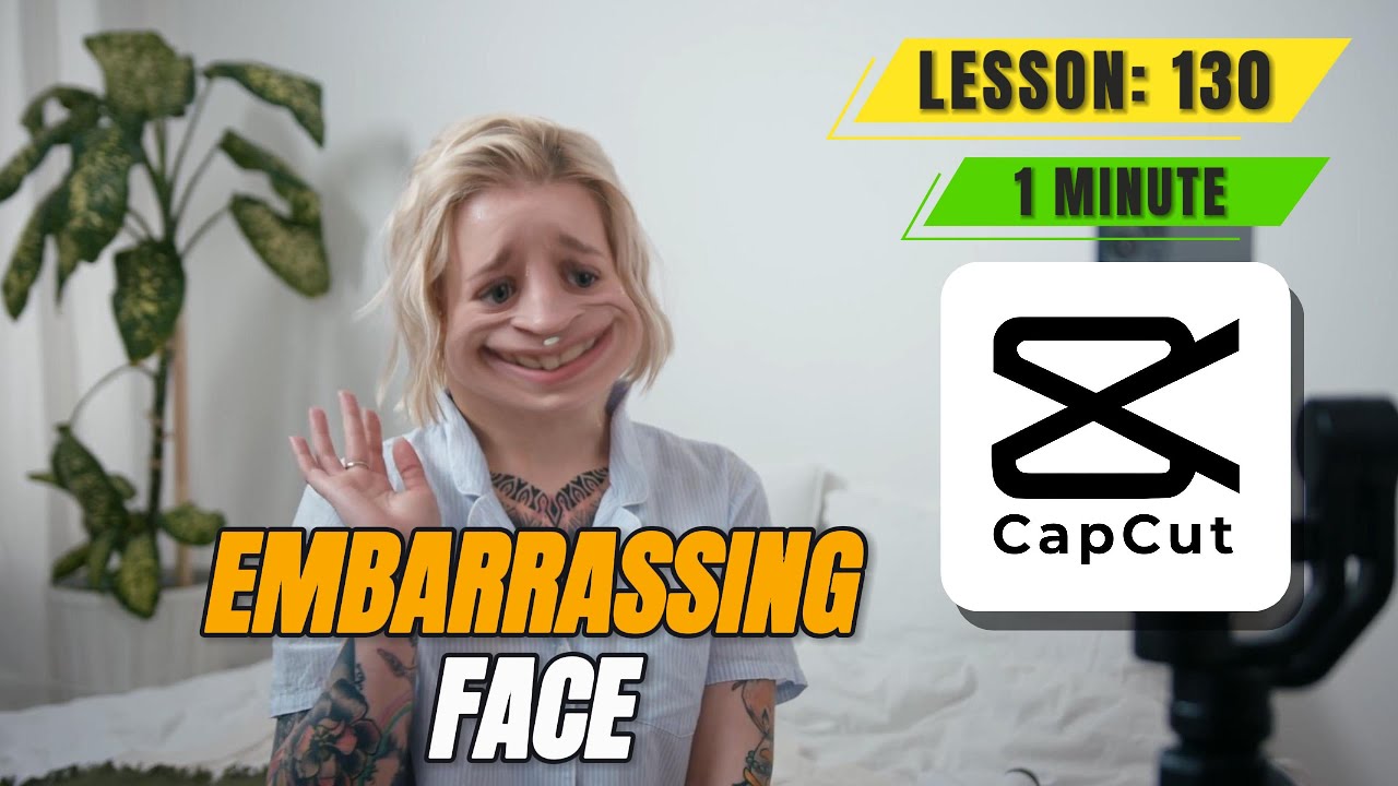 How to Add a Funny Embarrassing Face in CapCut PC Desktop - Lesson 131 ...