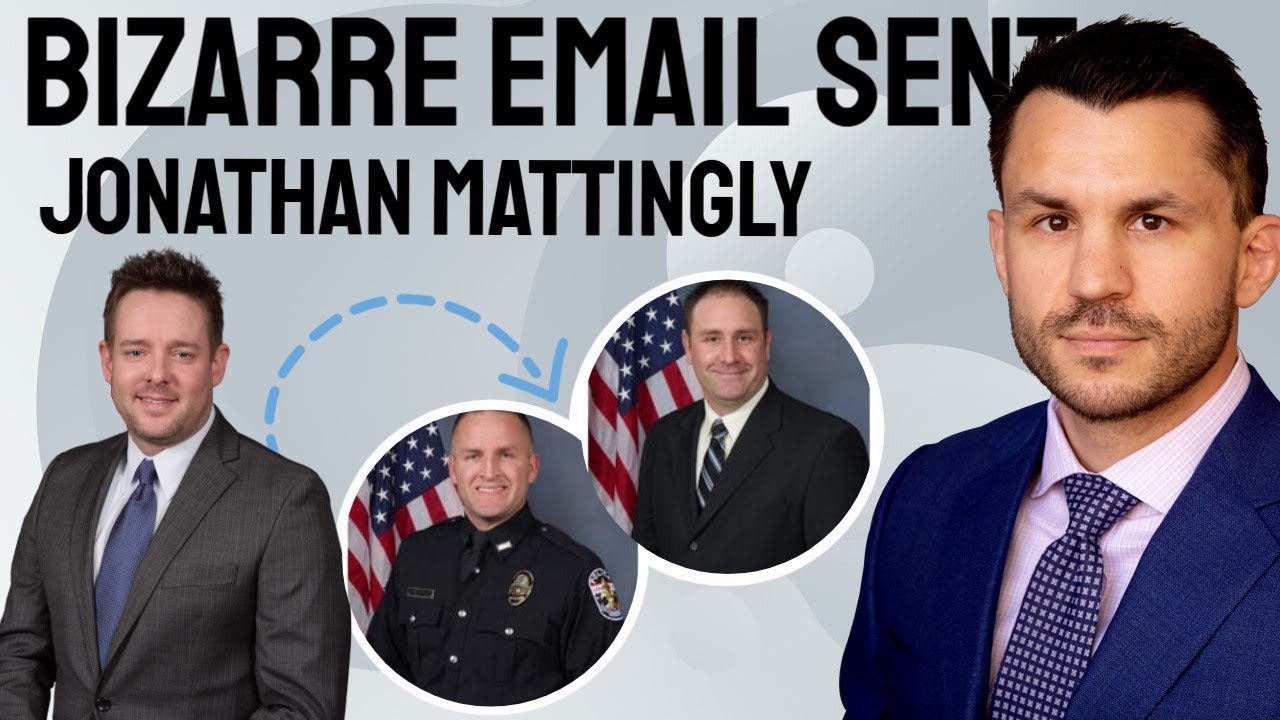 Bizarre Email Sent from Jonathan Mattingly to LMPD Officers - YouTube