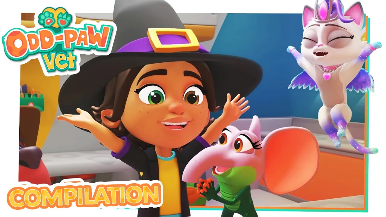 Rescuing Odd-Paws On Halloween Spooky Night! 🐾 Odd-Paw Vet 🐾 Animal Pet ...