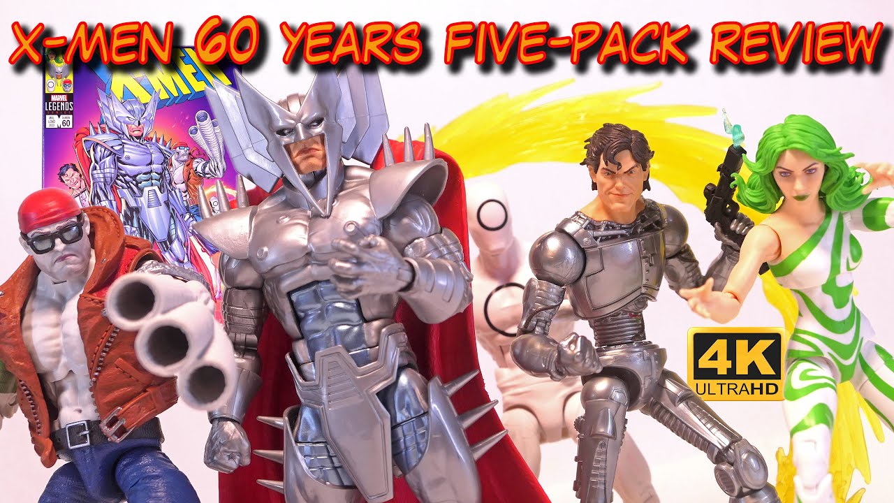 X-Men 60 Years Stryfe, Pretty Boy, Random, Zero 5-Pack Unboxing Review ...