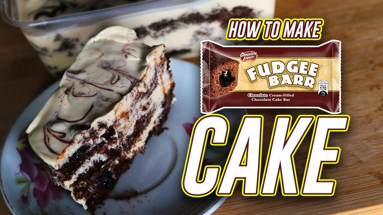 HOW TO MAKE FUDGEE BARR CAKE - YouTube
