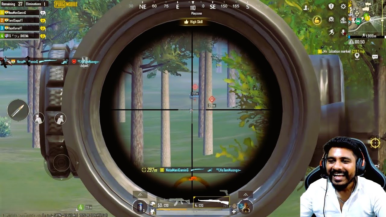 🔥Challenge for Dheena! வெறித்தனமா Car Running Sniper Shot 🎯 Last Zone ...