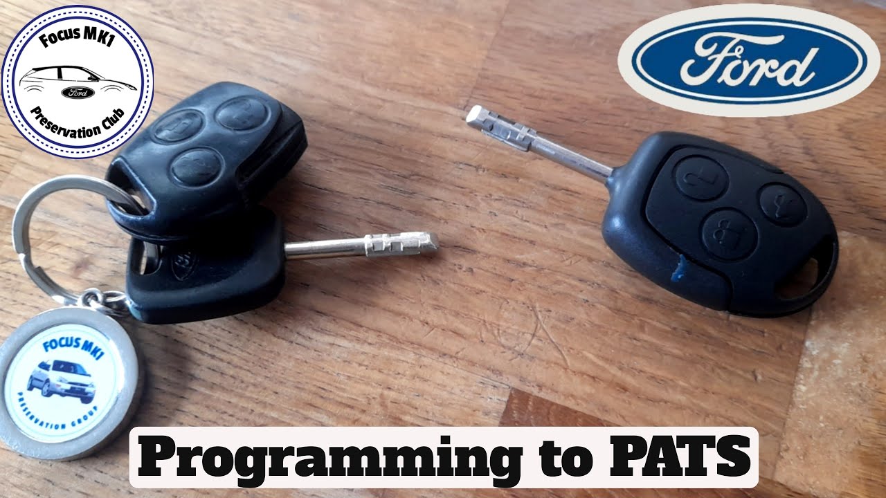 Focus MK1 - Programming a new key fob to PATS - YouTube