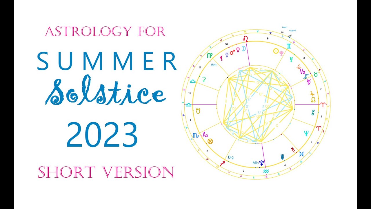 Summer Solstice 2023 Astrology - MINI intro - Illustrating Magenta ...