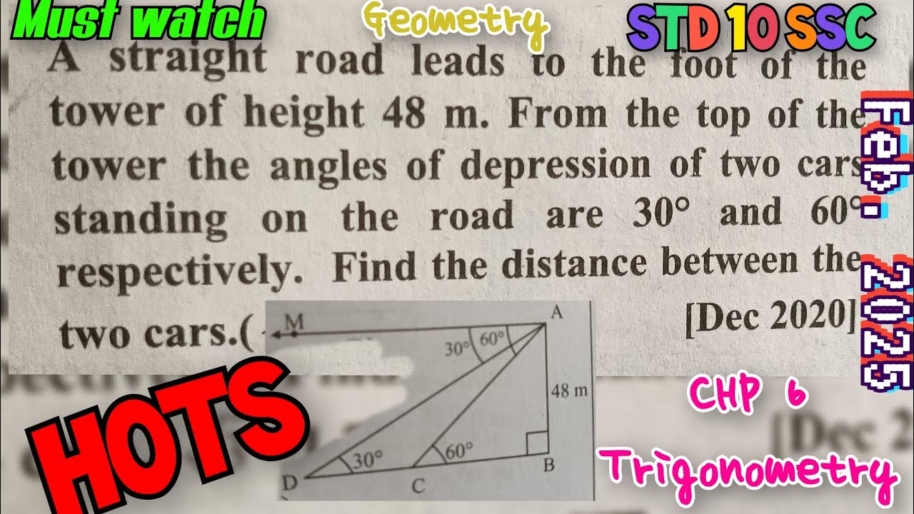 Geometry | HOTS QUESTION| CHP 6 Trigonometry - YouTube