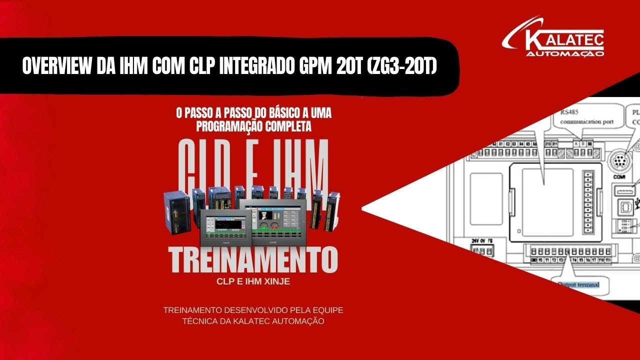Aula 1 - IHM com CLP Integrado GPM 20T (ZG3-20T) - YouTube
