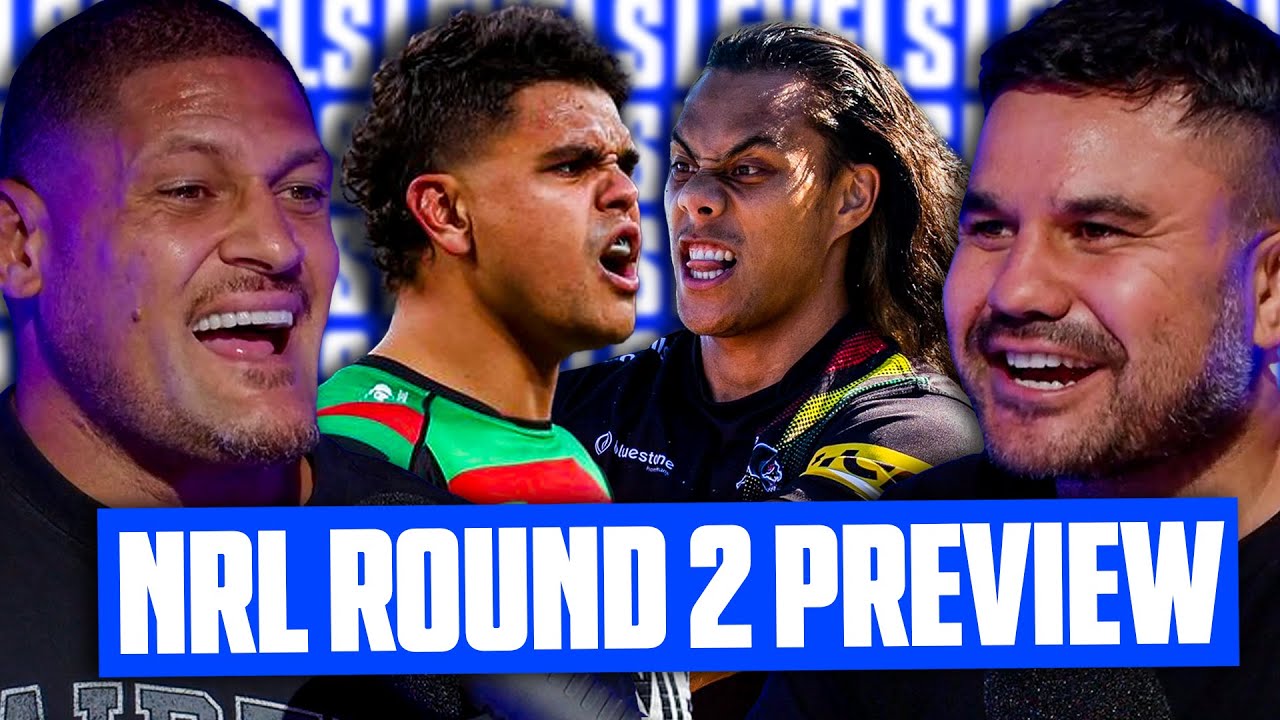 NRL Round 2 Preview - Willie Mason & Justin Horo - YouTube