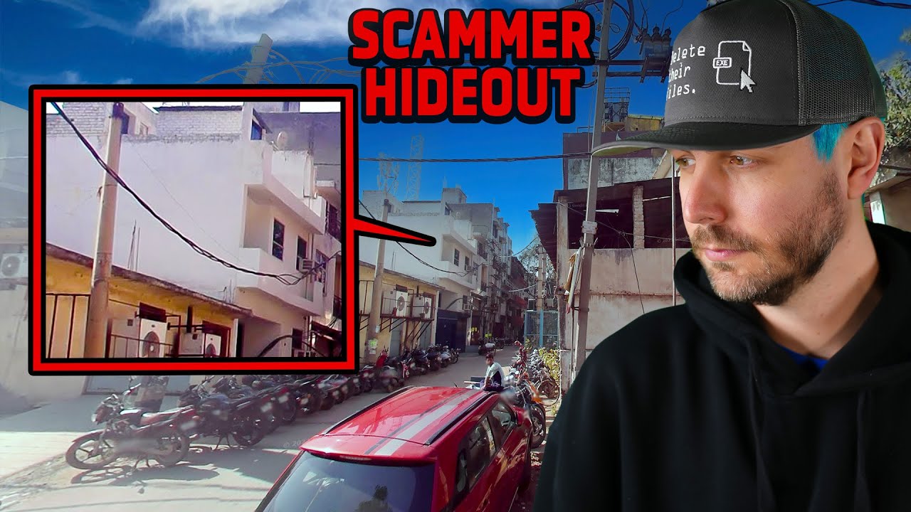 Hacked Scammer Laptop to find their location - YouTube