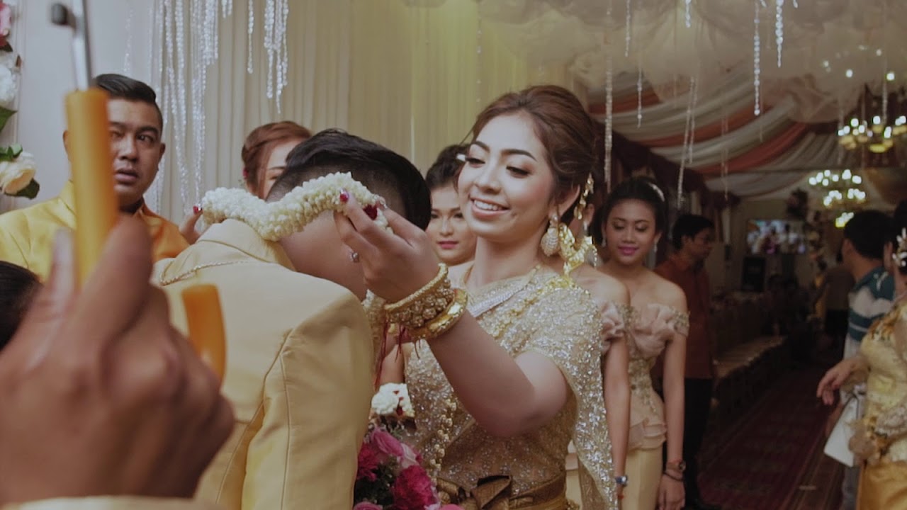 Cambodian Wedding Apiwat & vatey 29th MAr 2019 - YouTube